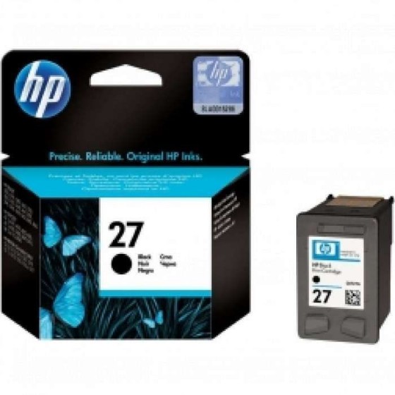 Jetcopy | ראש דיו שחור HP 27 C8727AE מקורי